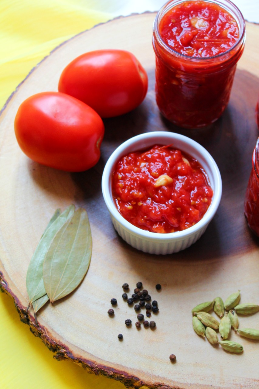Tomato Chutney - Living Smart And Healthy