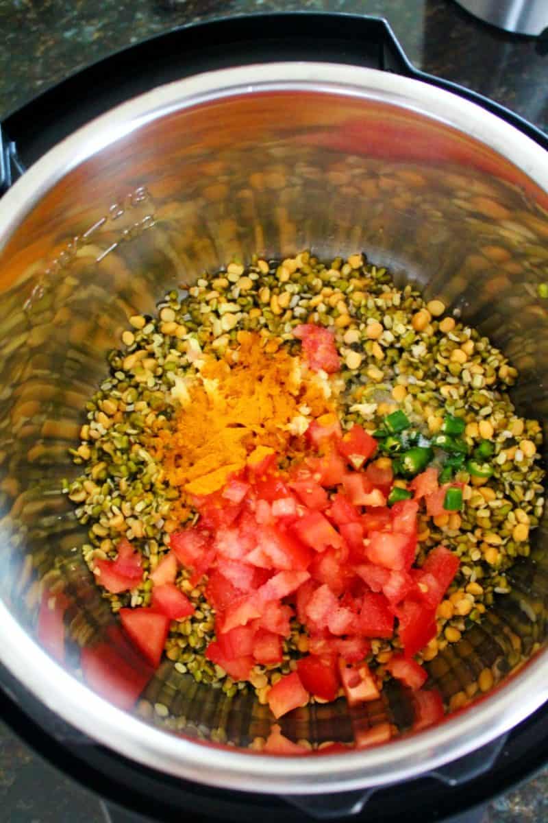 Sindhi Tidali Dal | Mixed Lentils - Living Smart And Healthy