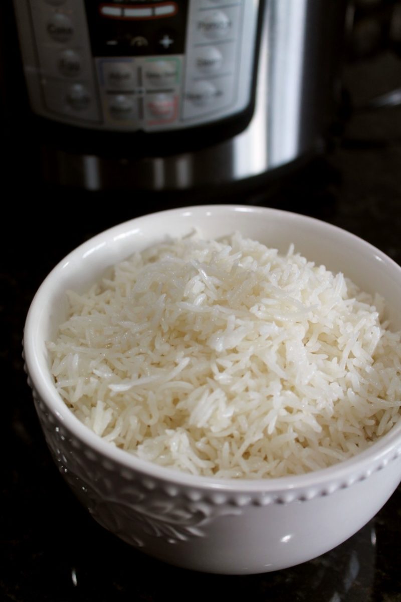 How To Cook Basmati Rice - Instant Pot - Living Smart And Healthy