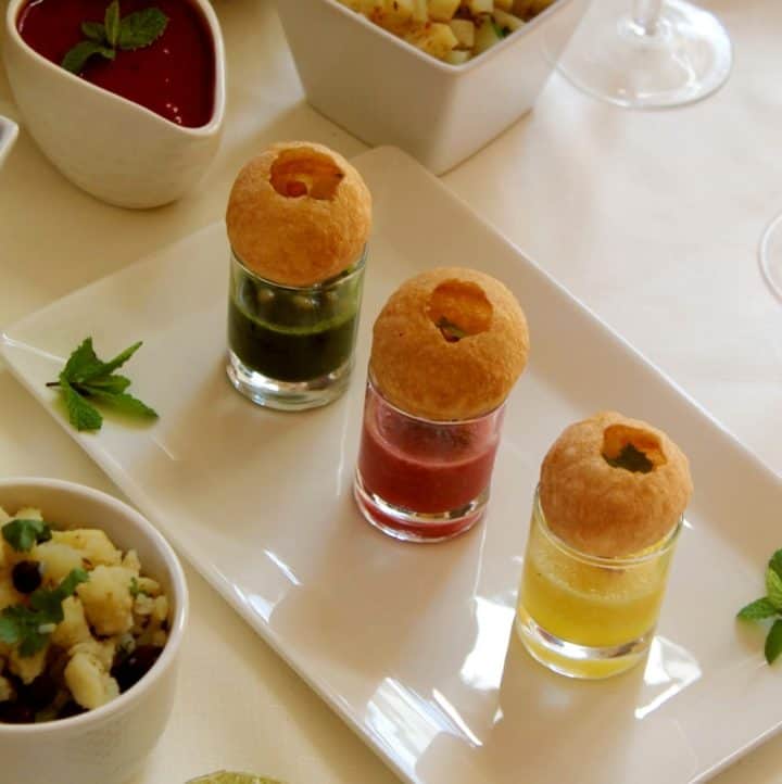 3 Flavored Pani Recipe (For Pani Puri) - Living Smart And Healthy