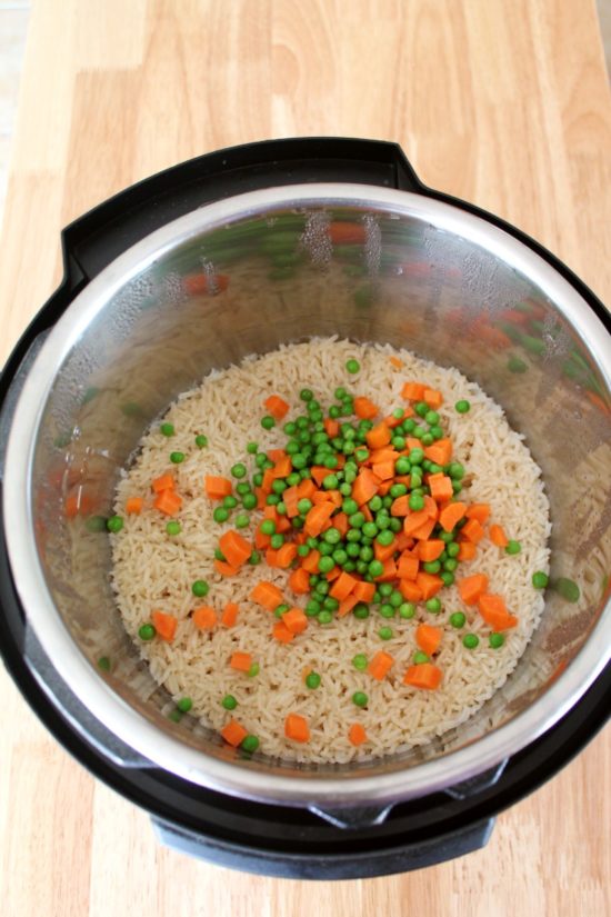 Instant Pot Fried Rice - Living Smart And Healthy