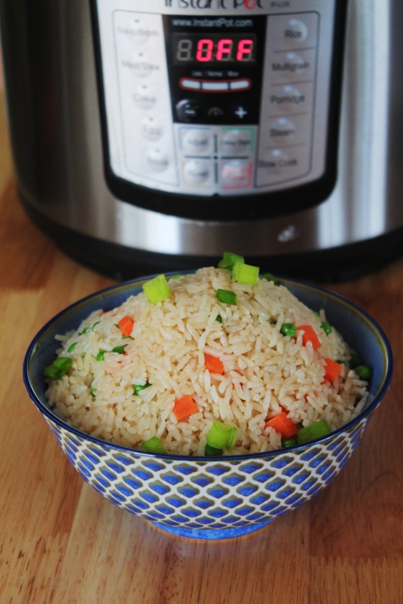 Instant Pot Fried Rice - Living Smart And Healthy