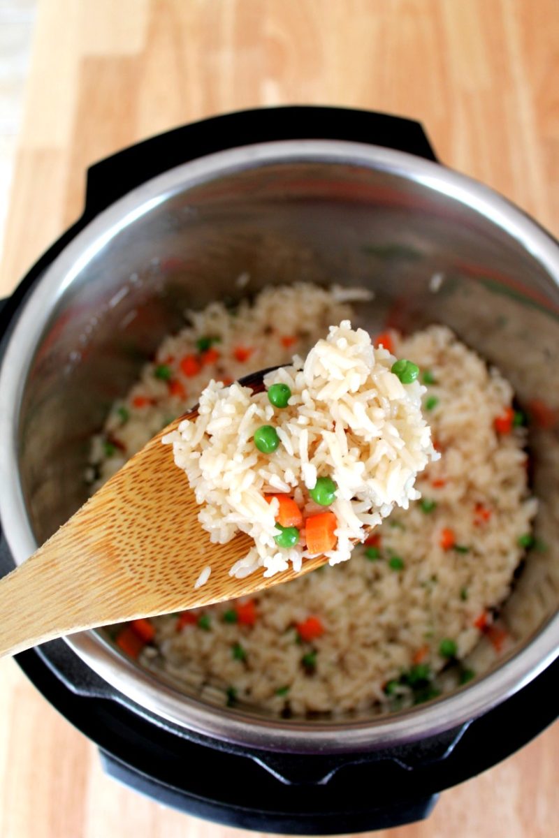 Instant Pot Fried Rice - Living Smart And Healthy