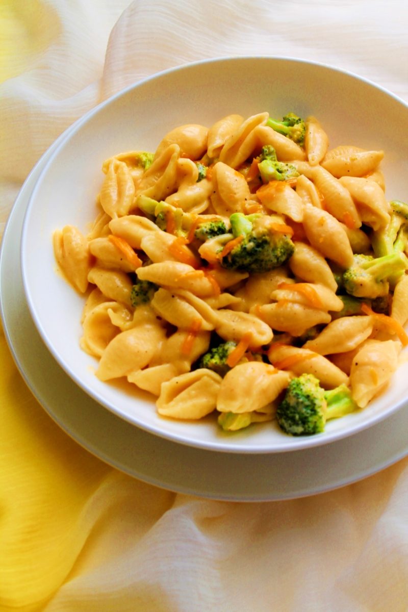 Broccoli Cheddar Pasta - Instant Pot, Stove Top - Living Smart And Healthy