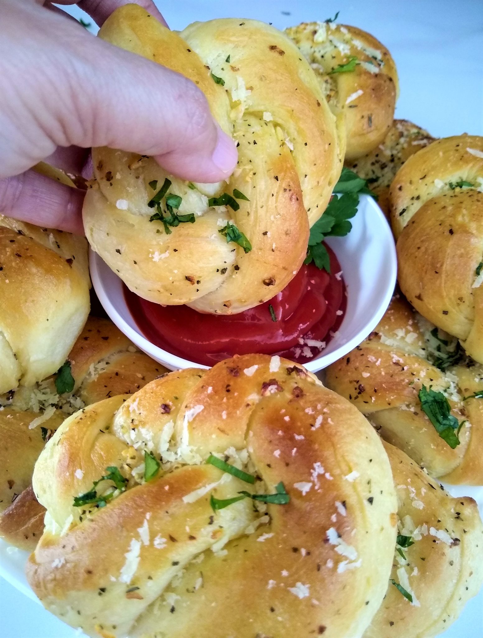 Garlic Knots Recipe - Living Smart And Healthy