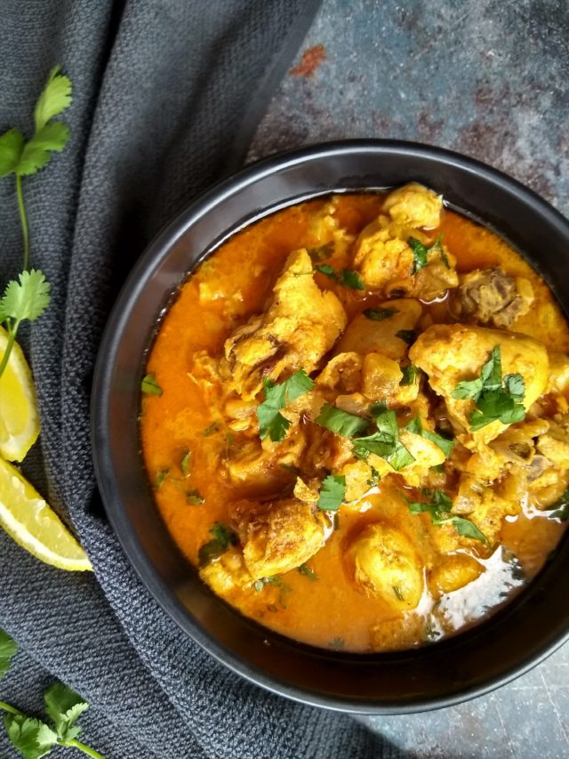 Homestyle Chicken Curry - Recipe Video - Living Smart And Healthy