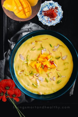 Mango Shrikhand - Living Smart And Healthy