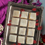 Coconut Burfi (Nariyal Barfi) - Living Smart And Healthy