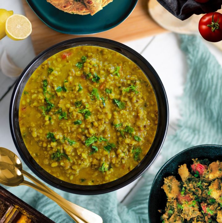 Wholesome Green Moong dal [Mung Bean Curry] - Living Smart And Healthy