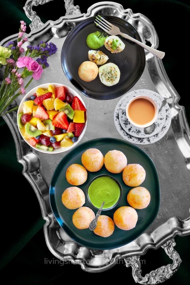 No Fry Buff Vada [Farali Pattice] - Living Smart And Healthy