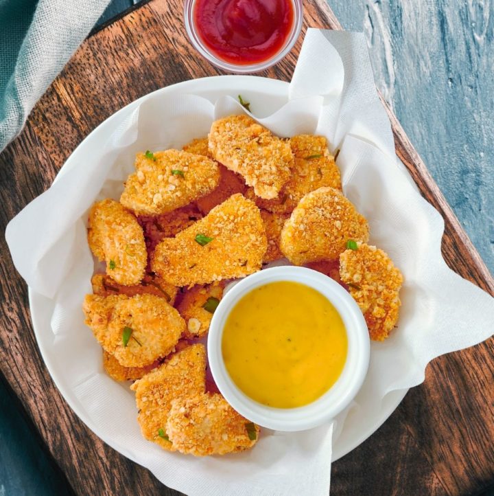 Air Fryer Chicken Nuggets - Living Smart And Healthy