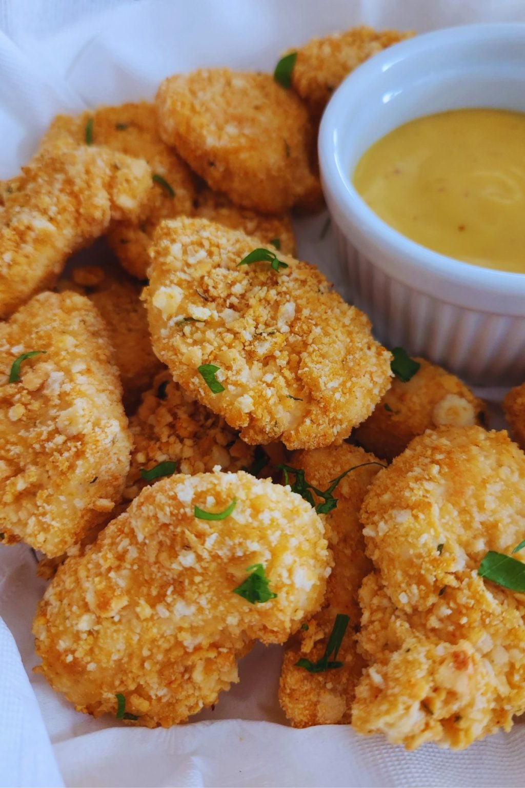Air Fryer Chicken Nuggets - Living Smart And Healthy