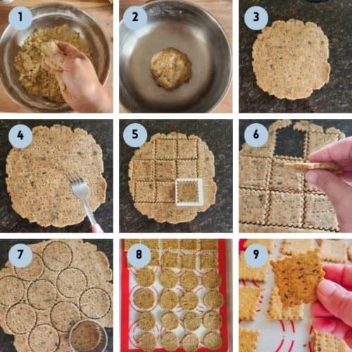 Baked Methi Mathri [Savory Indian Fenugreek Cracker] - Living Smart And ...