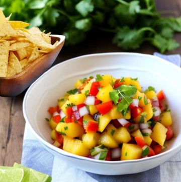 Easy Mango Salsa Recipe - Living Smart And Healthy