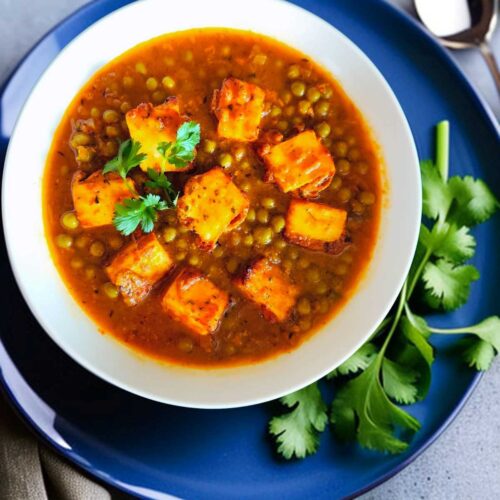 Authentic Matar Paneer Recipe [Mutter Paneer] - Living Smart And Healthy