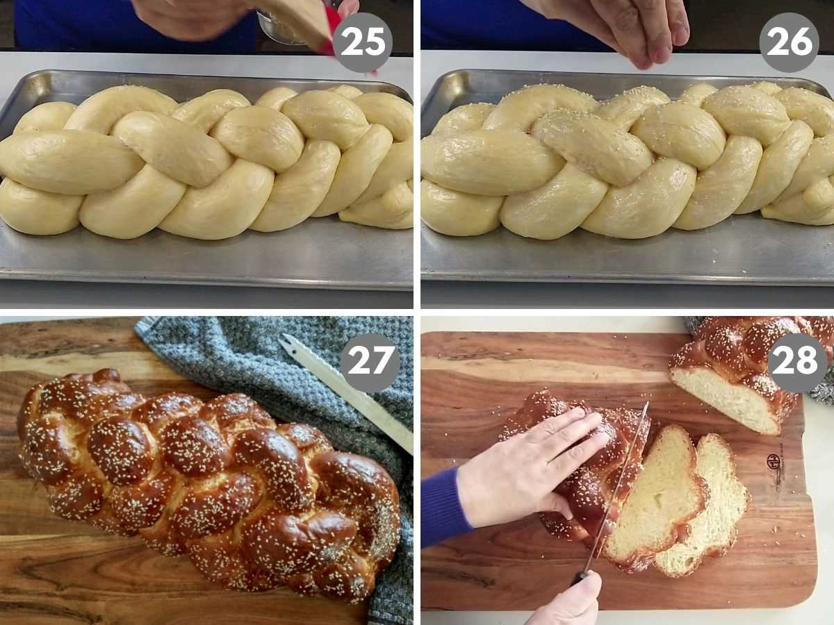 Easy Challah Bread Recipe - How To Make Challah Bread - Living Smart ...