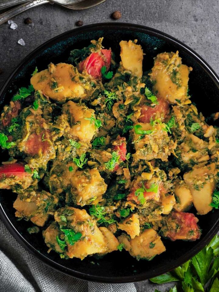 Easy Jeera Aloo Recipe [Indian Cumin Potatoes] - Living Smart And Healthy