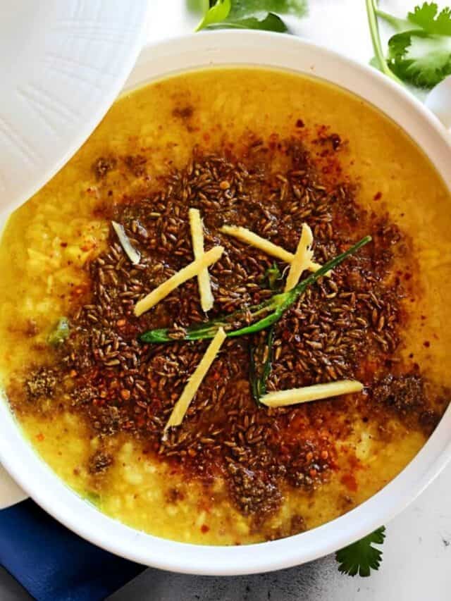 Easy Dalia Khichdi [Indian Savory Porridge With Broken Wheat] - Living ...