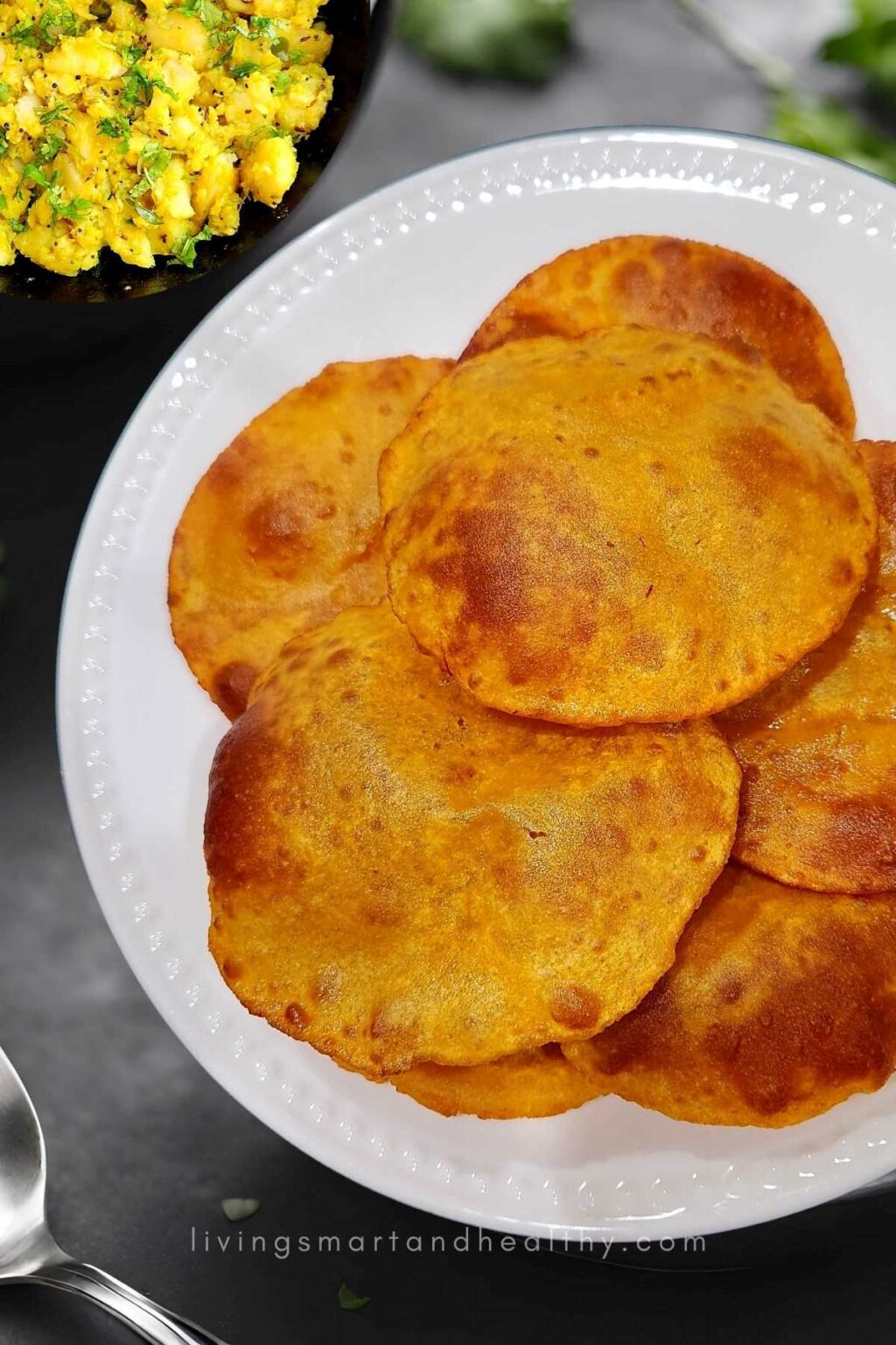 Mango Puri [Aam Ki Poori] - Living Smart And Healthy
