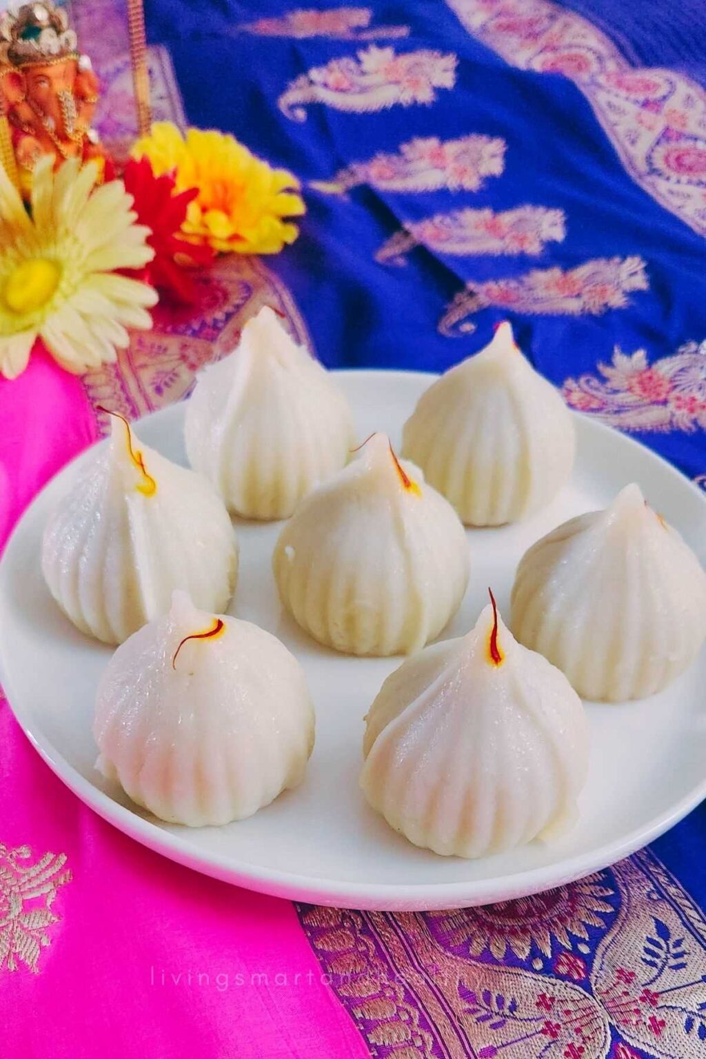 Ukadiche Modak | Modak Recipe (With & Without Mould) - Living Smart And ...