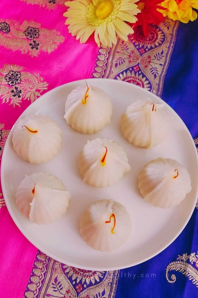 Ukadiche Modak | Modak Recipe (With & Without Mould) - Living Smart And ...
