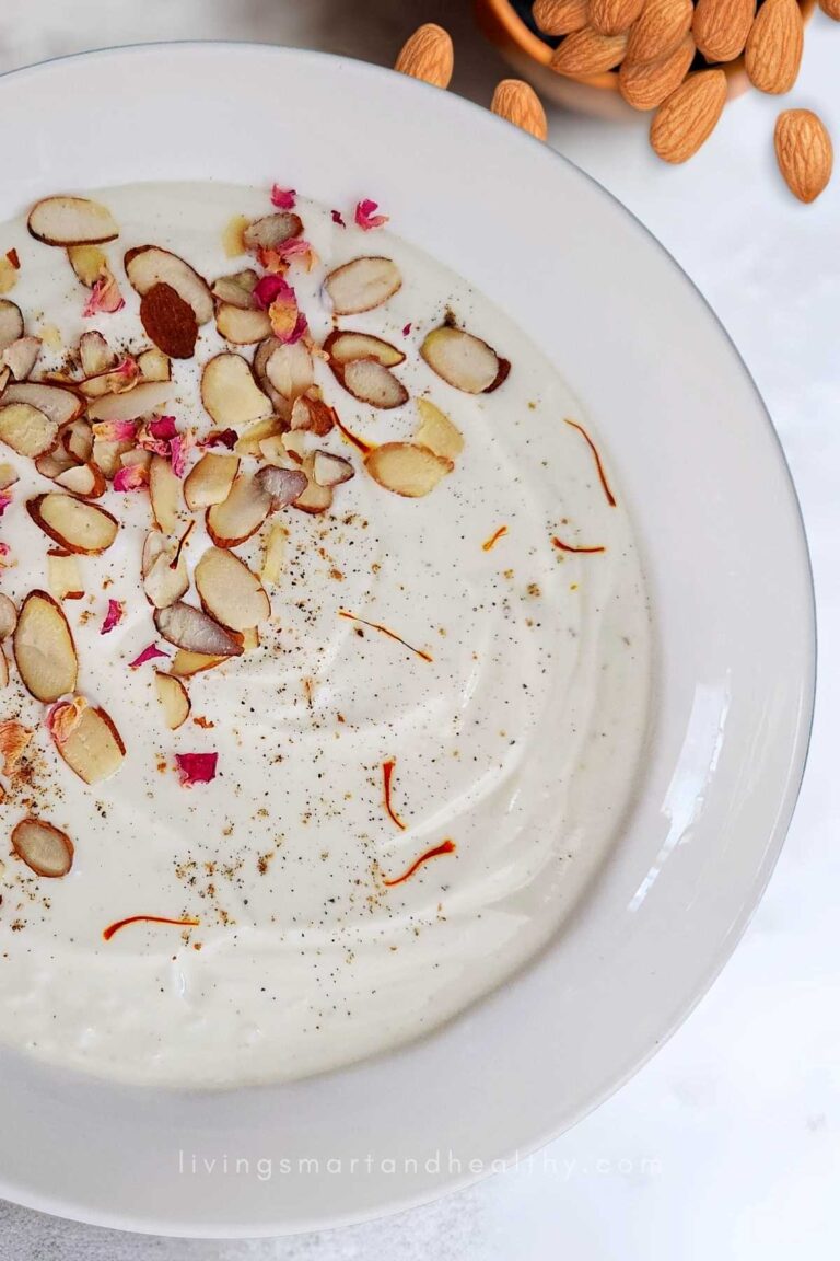 Easy Shrikhand Recipe [Indian Yogurt Dessert] - Living Smart And Healthy