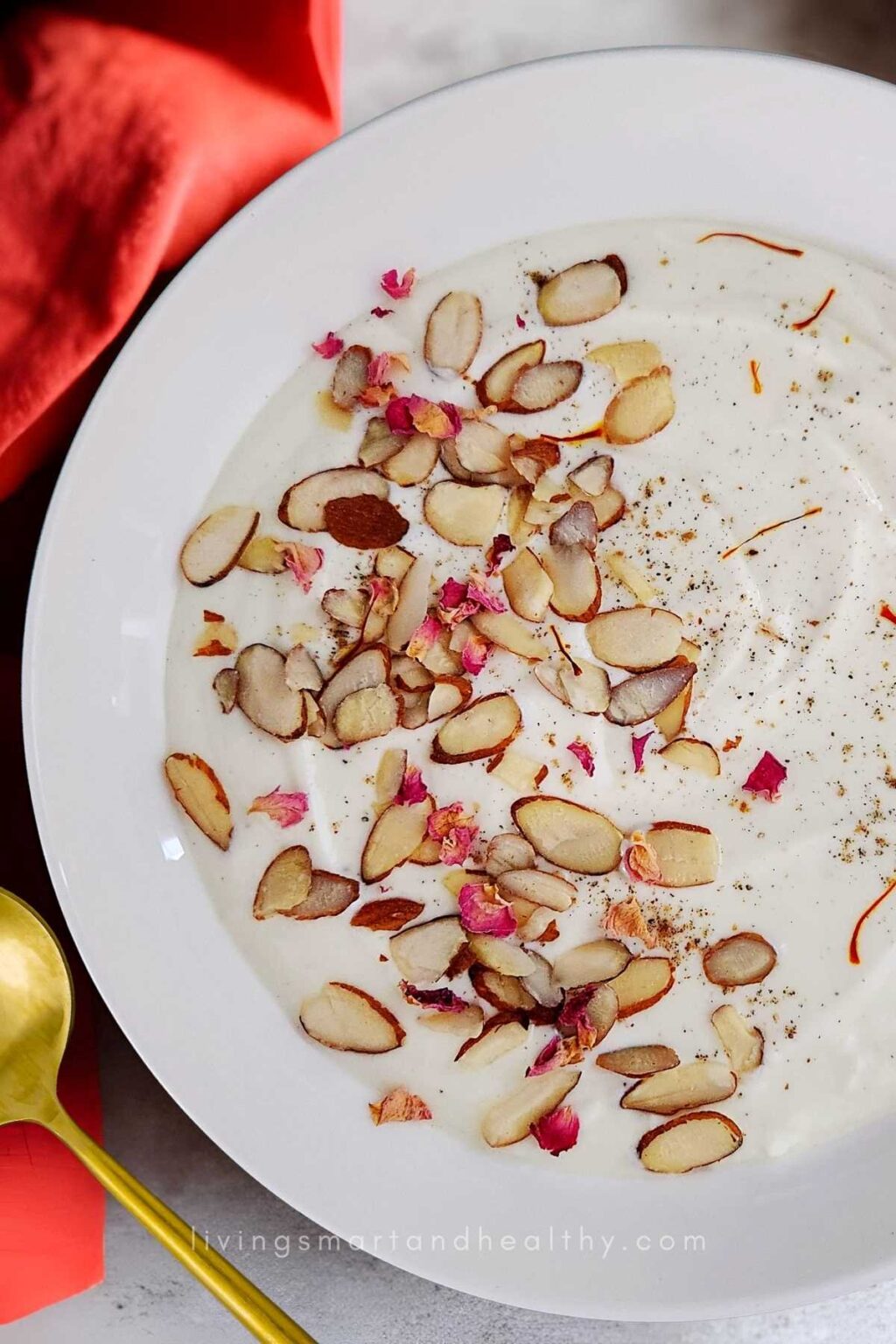 Easy Shrikhand Recipe [Indian Yogurt Dessert] - Living Smart And Healthy