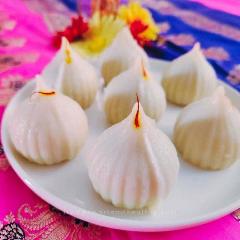Ukadiche Modak | Modak Recipe (With & Without Mould) - Living Smart And ...