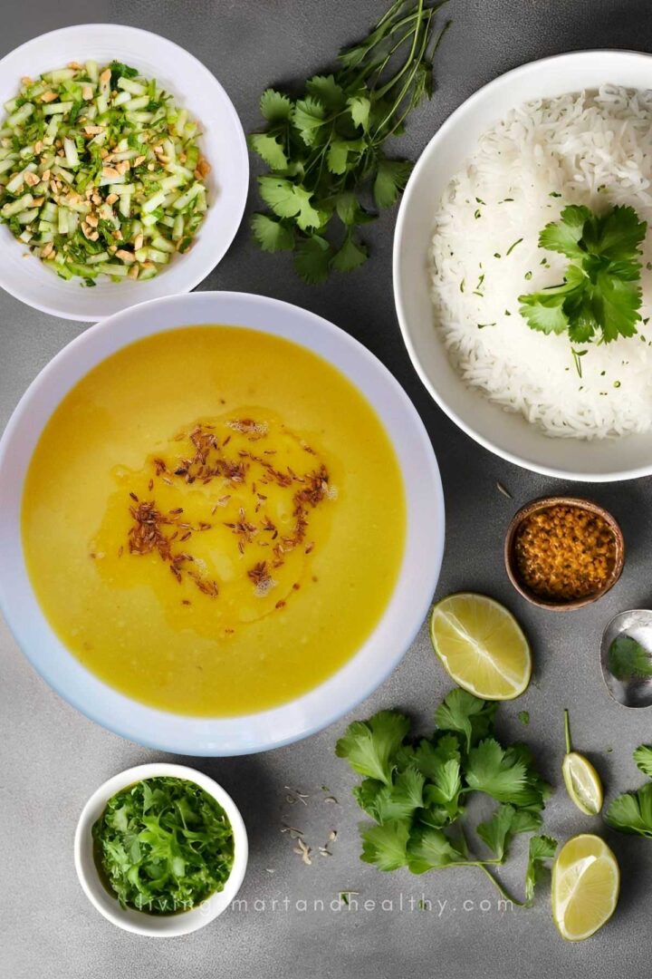 Simple Varan Bhaat [Maharashtrian Varan Recipe] - Living Smart And Healthy