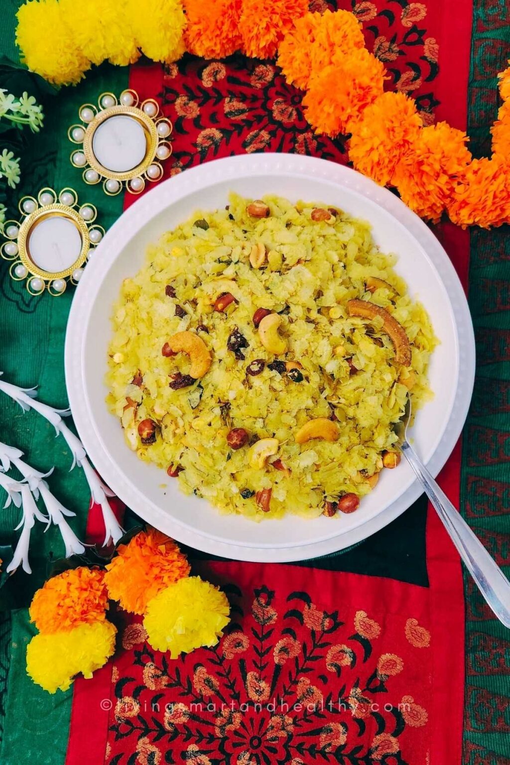 Poha Chivda | Chivda Recipe 2 Ways | Namkeen Snack - Living Smart And ...