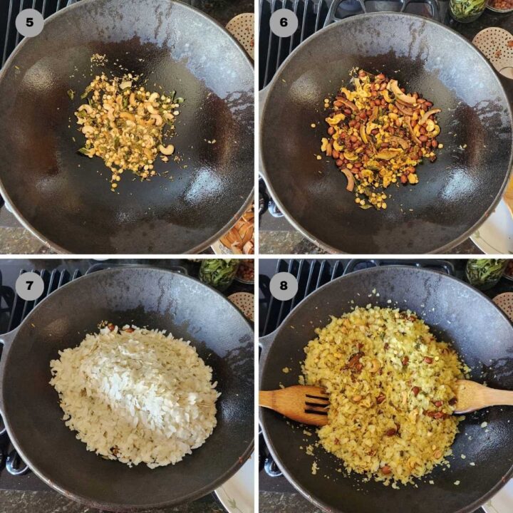 Poha Chivda | Chivda Recipe 2 Ways | Namkeen Snack - Living Smart And ...