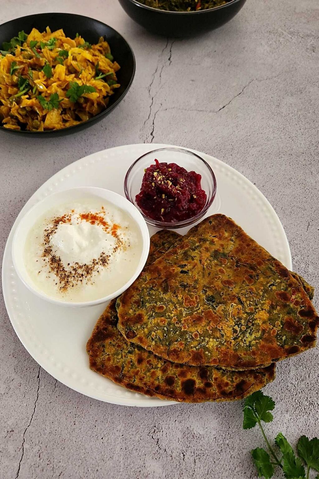Khasta Methi Paratha Recipe | Winter Special Recipe - Living Smart And ...