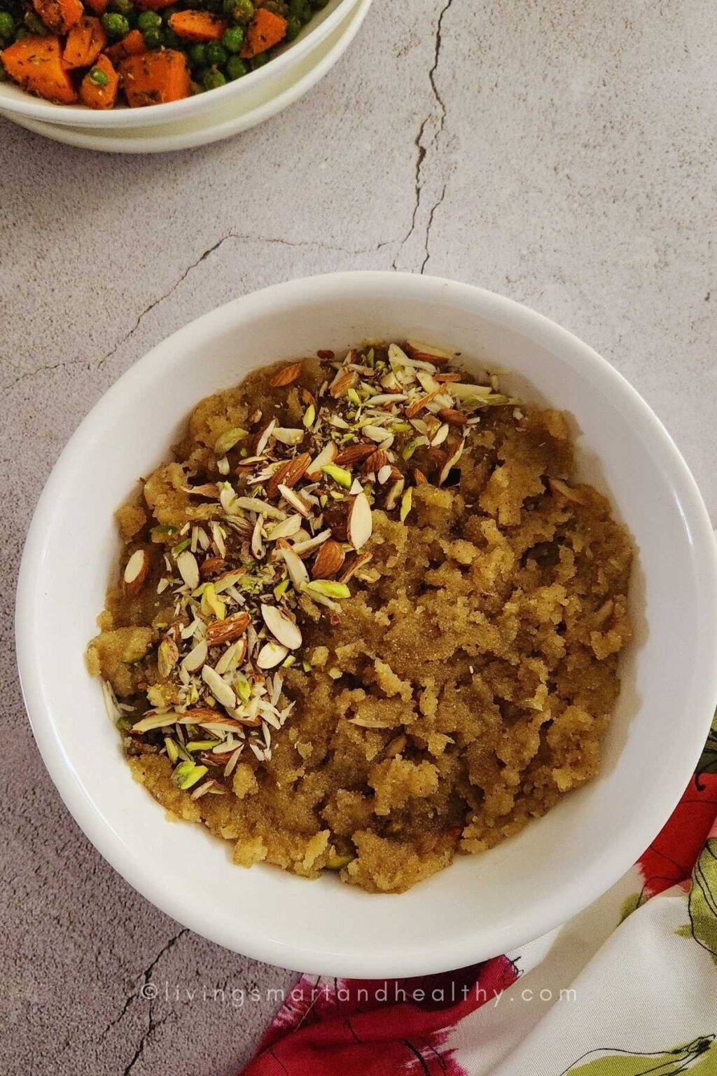 Gur Ka Halwa Recipe | Sooji Halwa with Jaggery - Living Smart And Healthy