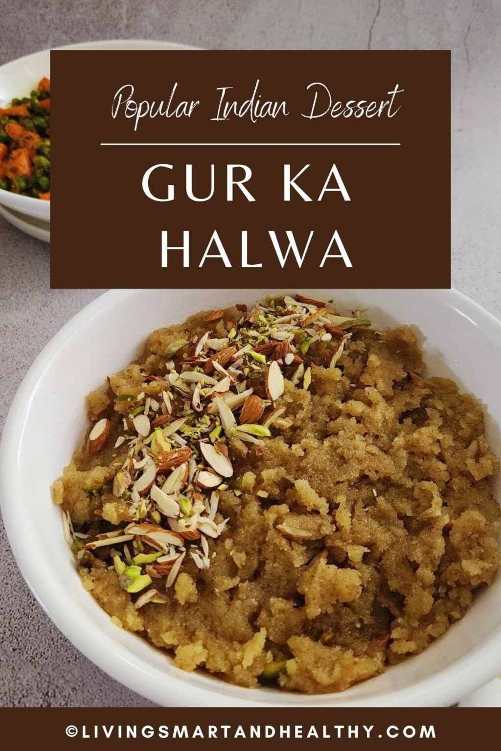 Gur Ka Halwa Recipe | Sooji Halwa with Jaggery - Living Smart And Healthy