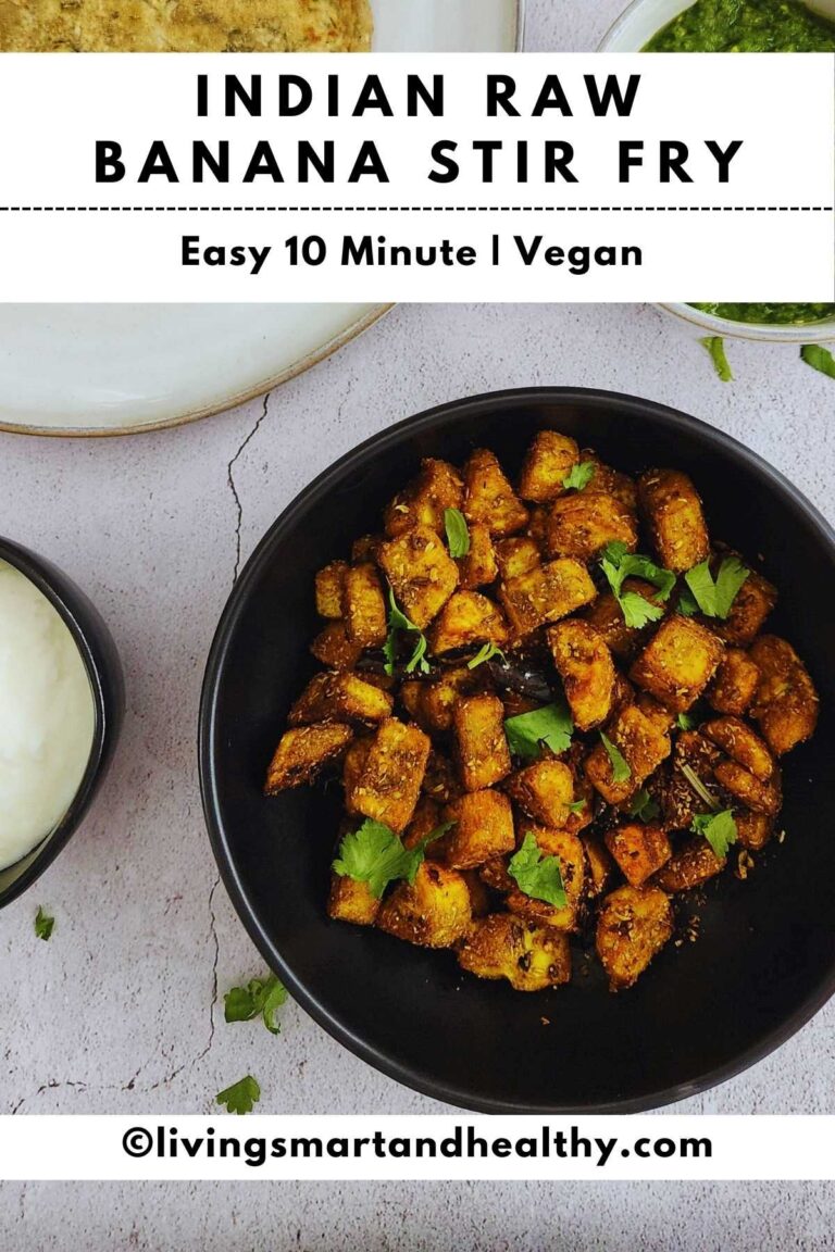 Raw Banana Fry | Easy Banana Fry Recipe - Living Smart And Healthy