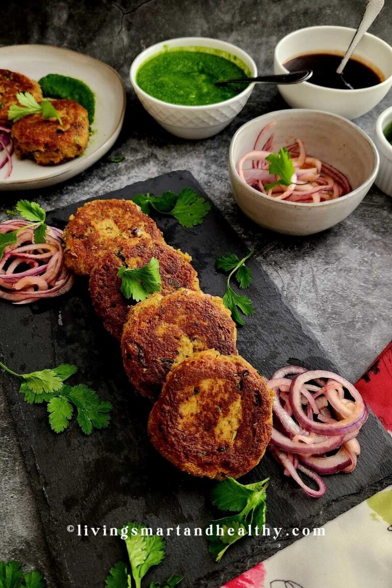 Shami Kabab Recipe | Chicken Shami Kebab - Living Smart And Healthy