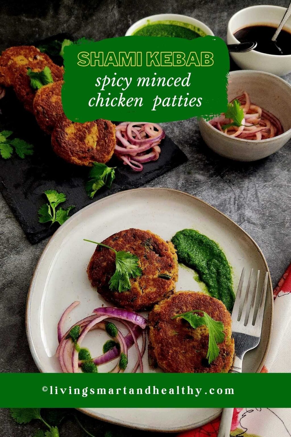 Shami Kabab Recipe | Chicken Shami Kebab - Living Smart And Healthy