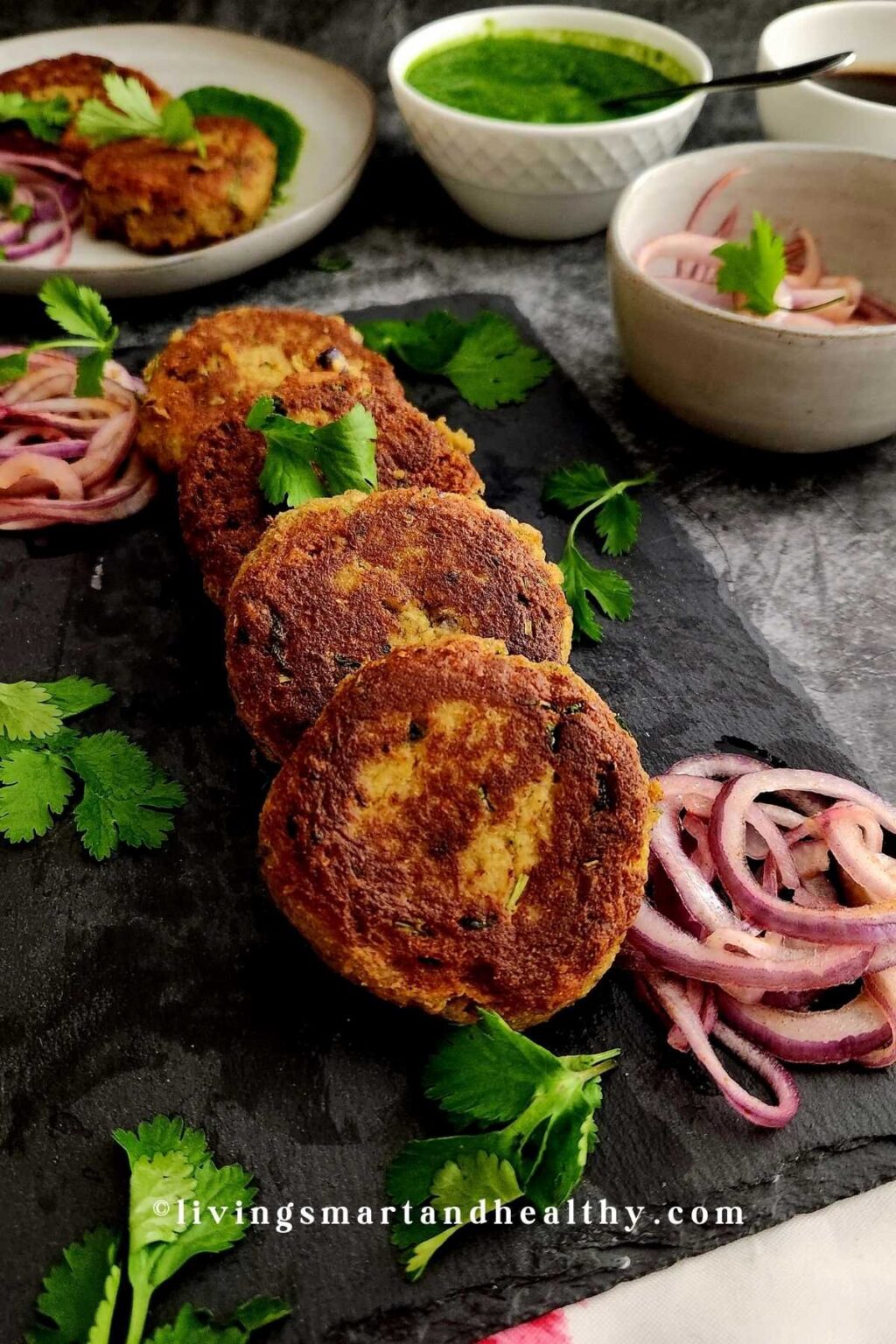 Shami Kabab Recipe | Chicken Shami Kebab - Living Smart And Healthy