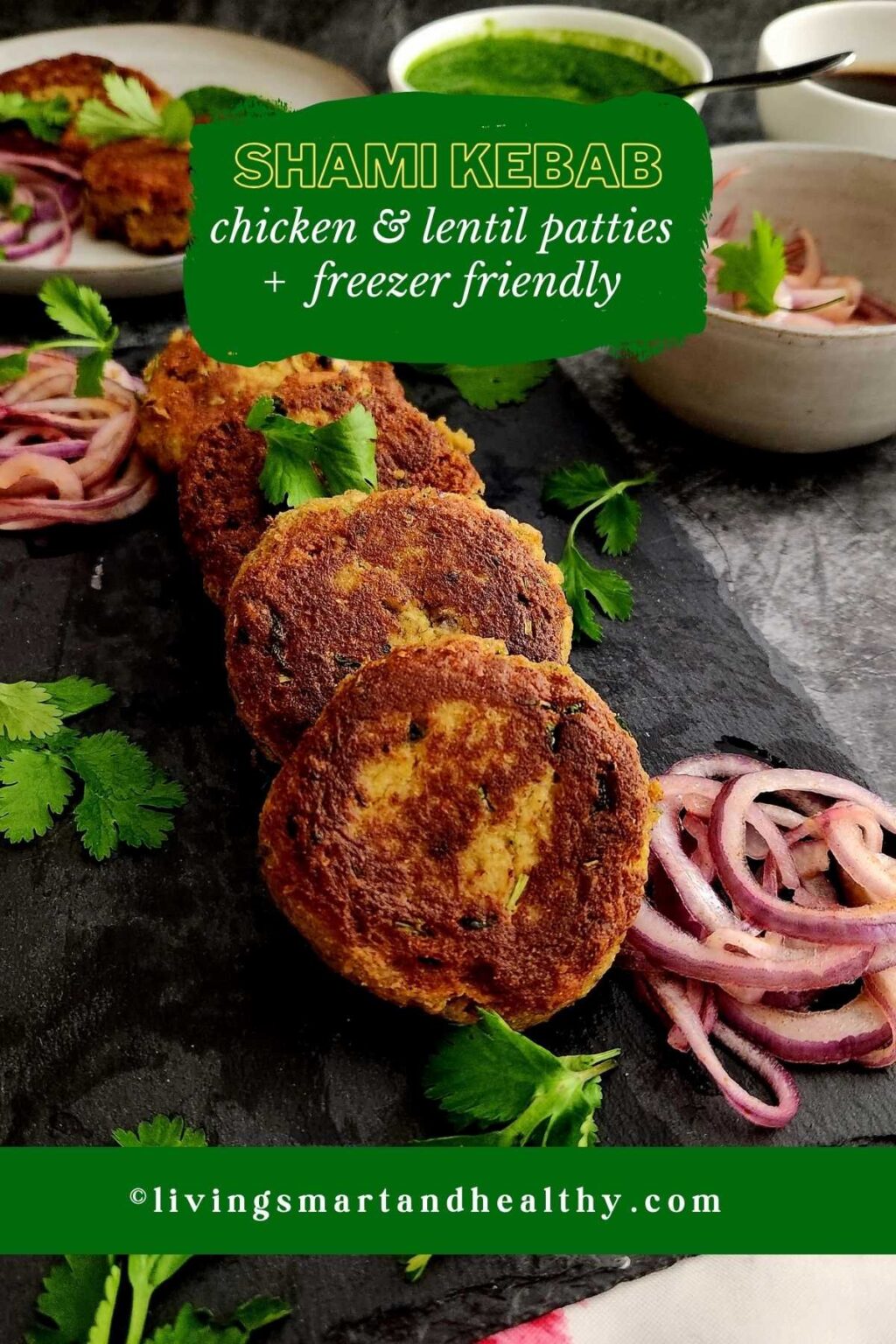 Shami Kabab Recipe | Chicken Shami Kebab - Living Smart And Healthy