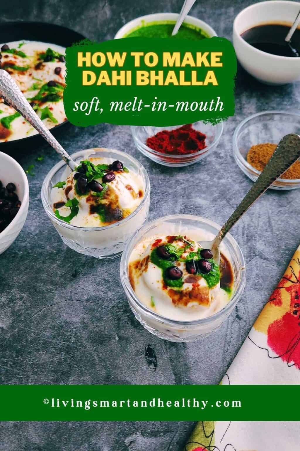 Dahi Vada Recipe | Easy Dahi Bhalla Recipe