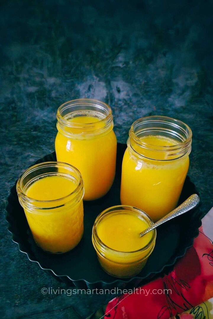 How To Make Ghee | How To Make Ghee From Butter - Living Smart And Healthy