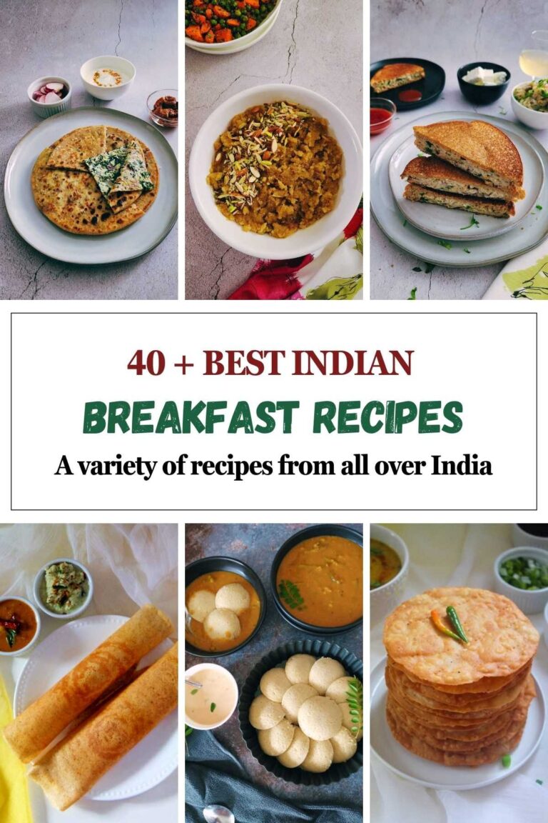 40+ Indian Breakfast Recipes | Easy Breakfast Recipes Indian