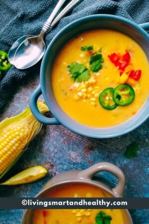 The Best Corn Chowder - Living Smart And Healthy