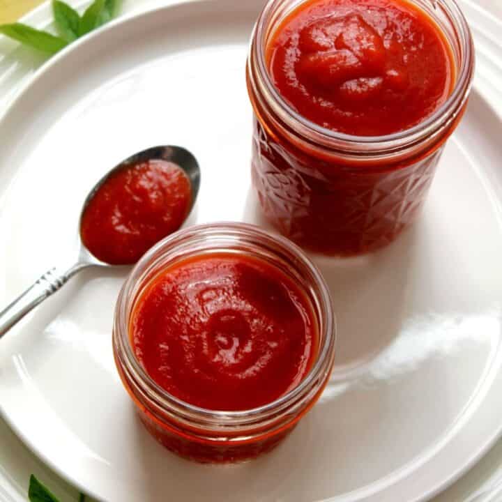 Homemade Tomato Ketchup Recipe (Instant Pot) | Fresh Tomatoes