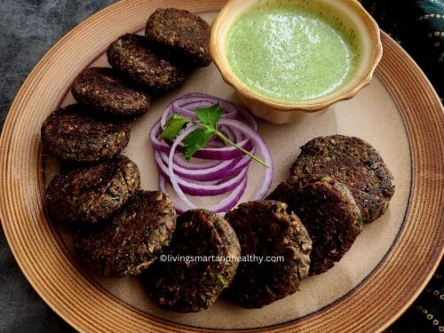 Mushroom Galouti Kebab (Veg Galouti Kabab Recipe)