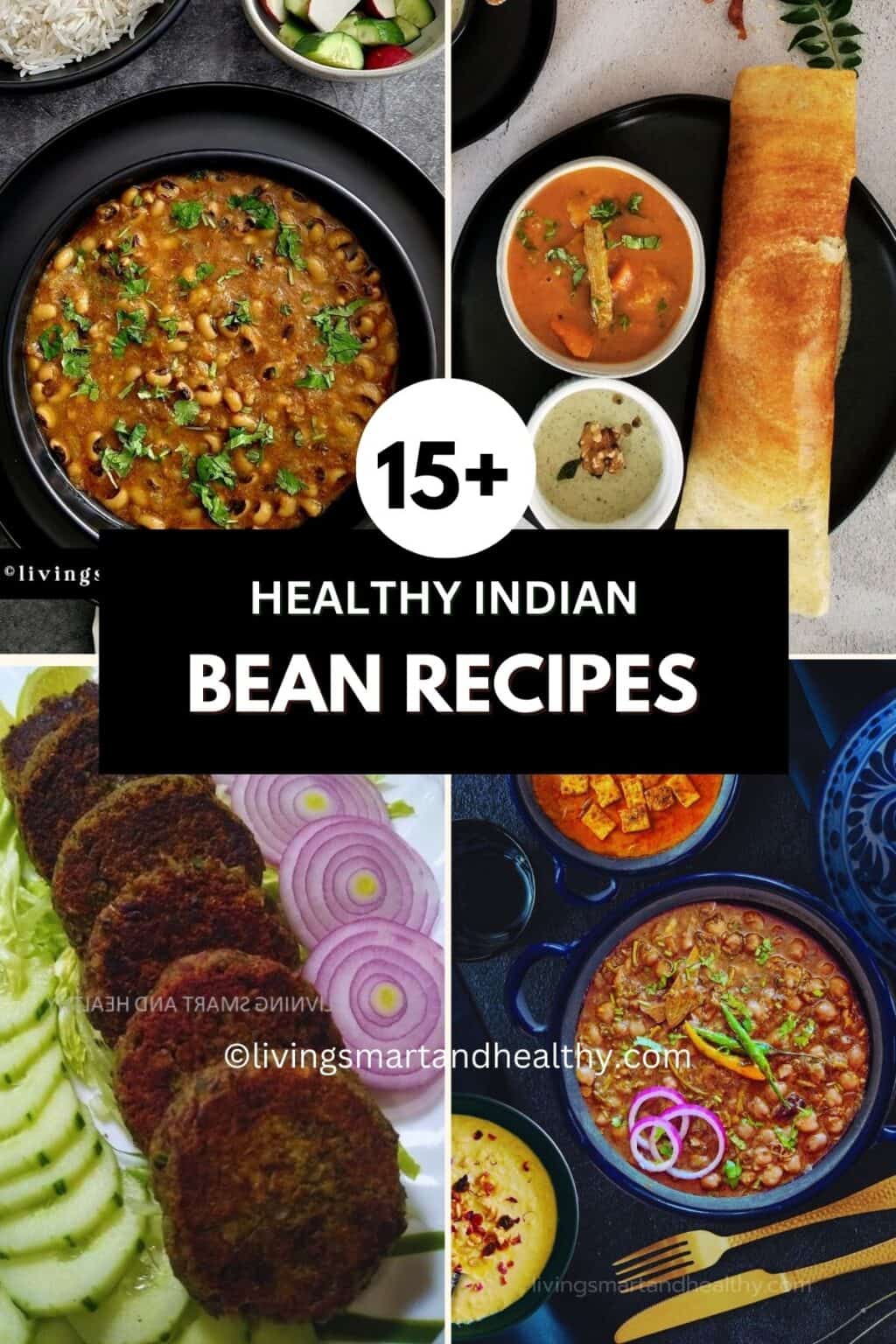 15+ Healthy Indian Bean Recipes (High-Protein Vegetarian & Vegan)