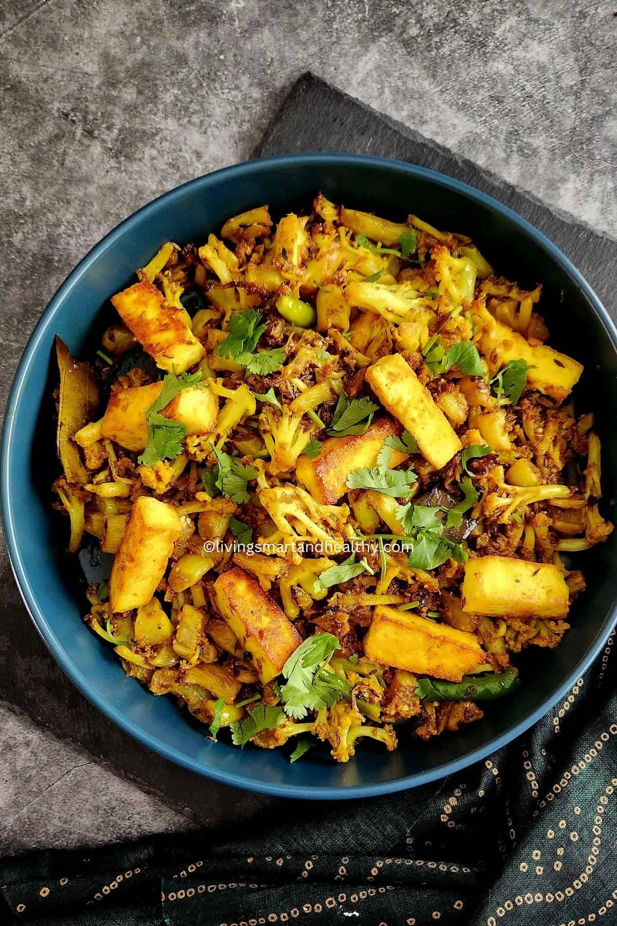 Gobi Paneer - Low Carb, High Protein